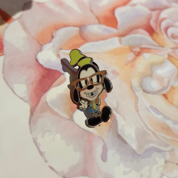 Disney | Other | Disney Trading Pin Nerds Rule Goofy Full Body | Poshmark